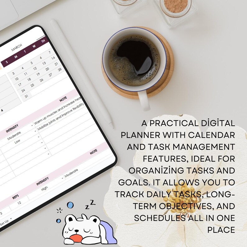 Gym Workout Template, Editable Google Sheets Planner, Fitness Tracker ...