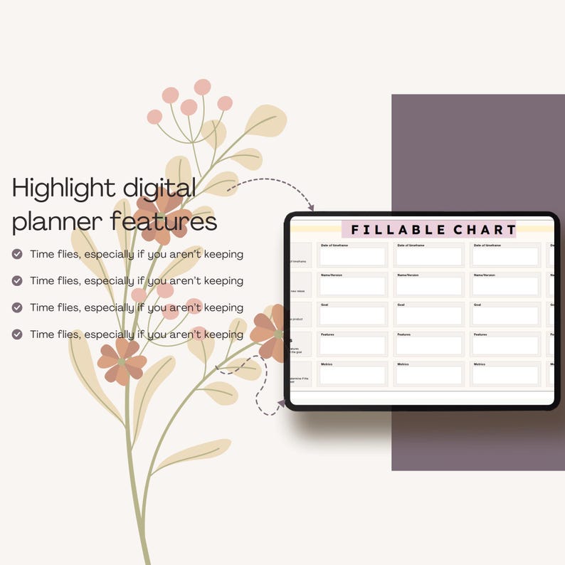 Fillable Chart Template, Editable Digital Download for Easy Data ...
