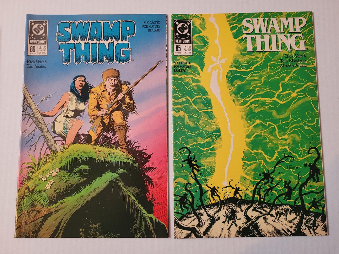 Swamp Thing #s 85 to 94 (10 Comic) – Printed in 1989/90 by DC – NM + - Etsy