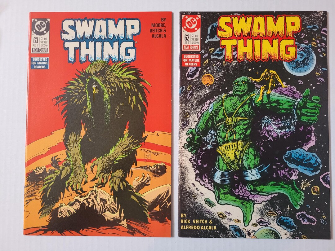 Swamp Thing #s 62 to 68 (7 Comic) – Printed In1987/88 by DC – NM + - Etsy