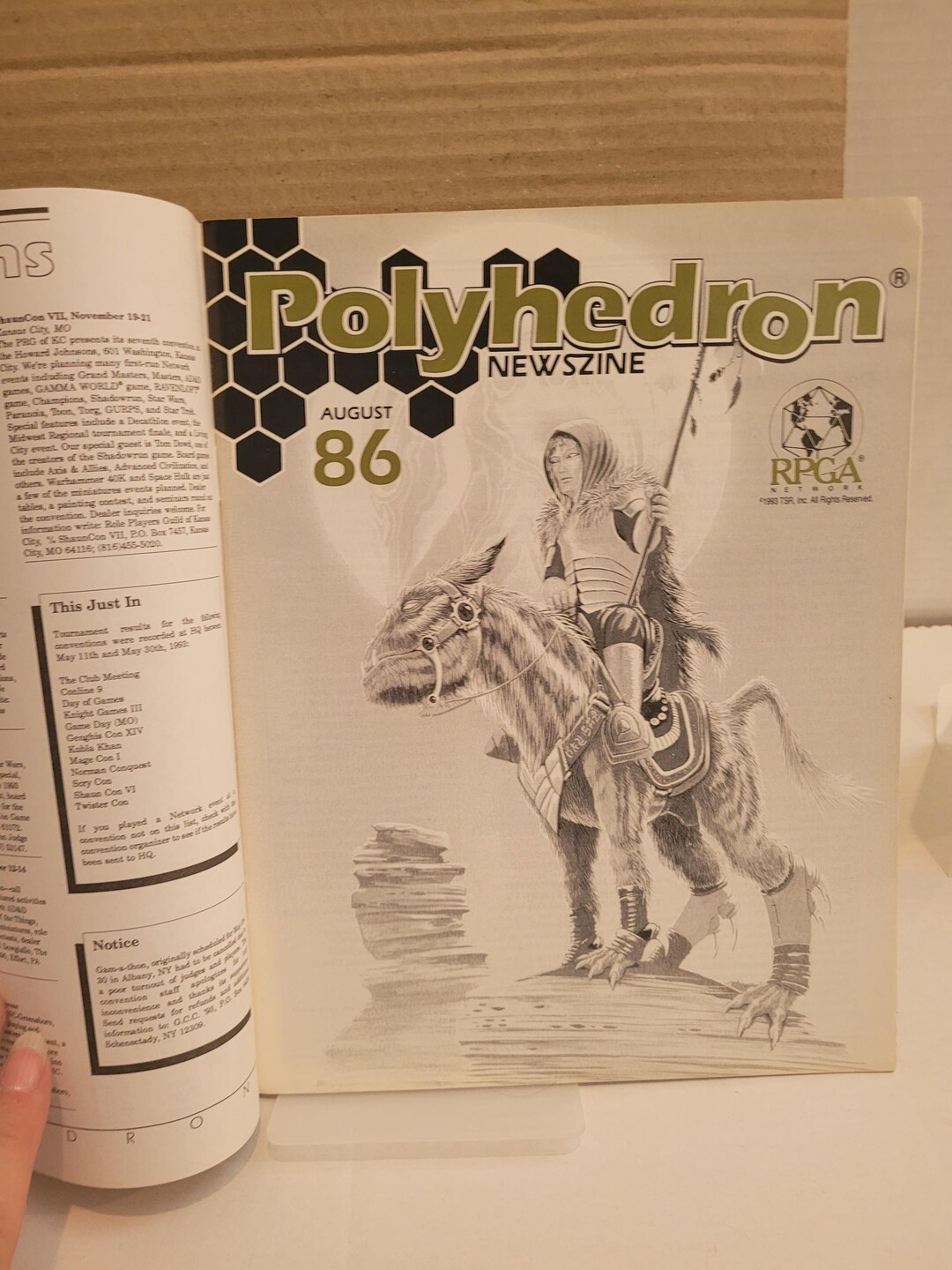 TSR Polyhedron Newszine for Role Playing Games #86 - Etsy