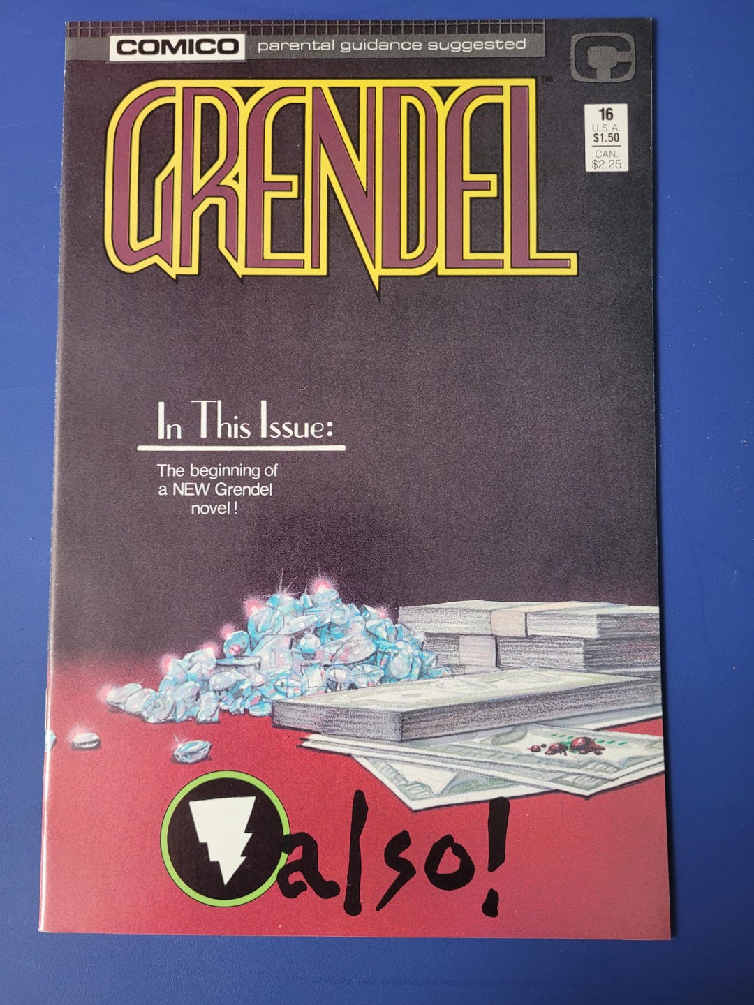 Grendel # 16 Comic - Printed 1988 by Comico – NM + - Etsy