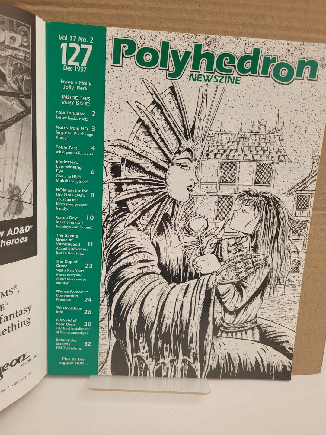 TSR Polyhedron Newszine for Role Playing Games #127 - Etsy
