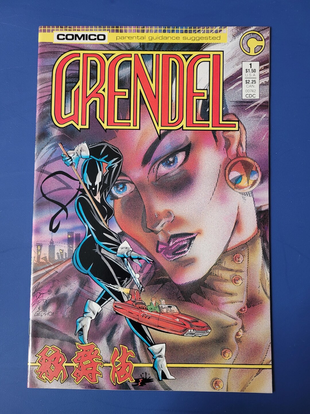 Grendel # 1 Comic - Printed 1986 by Comico – NM + - Etsy