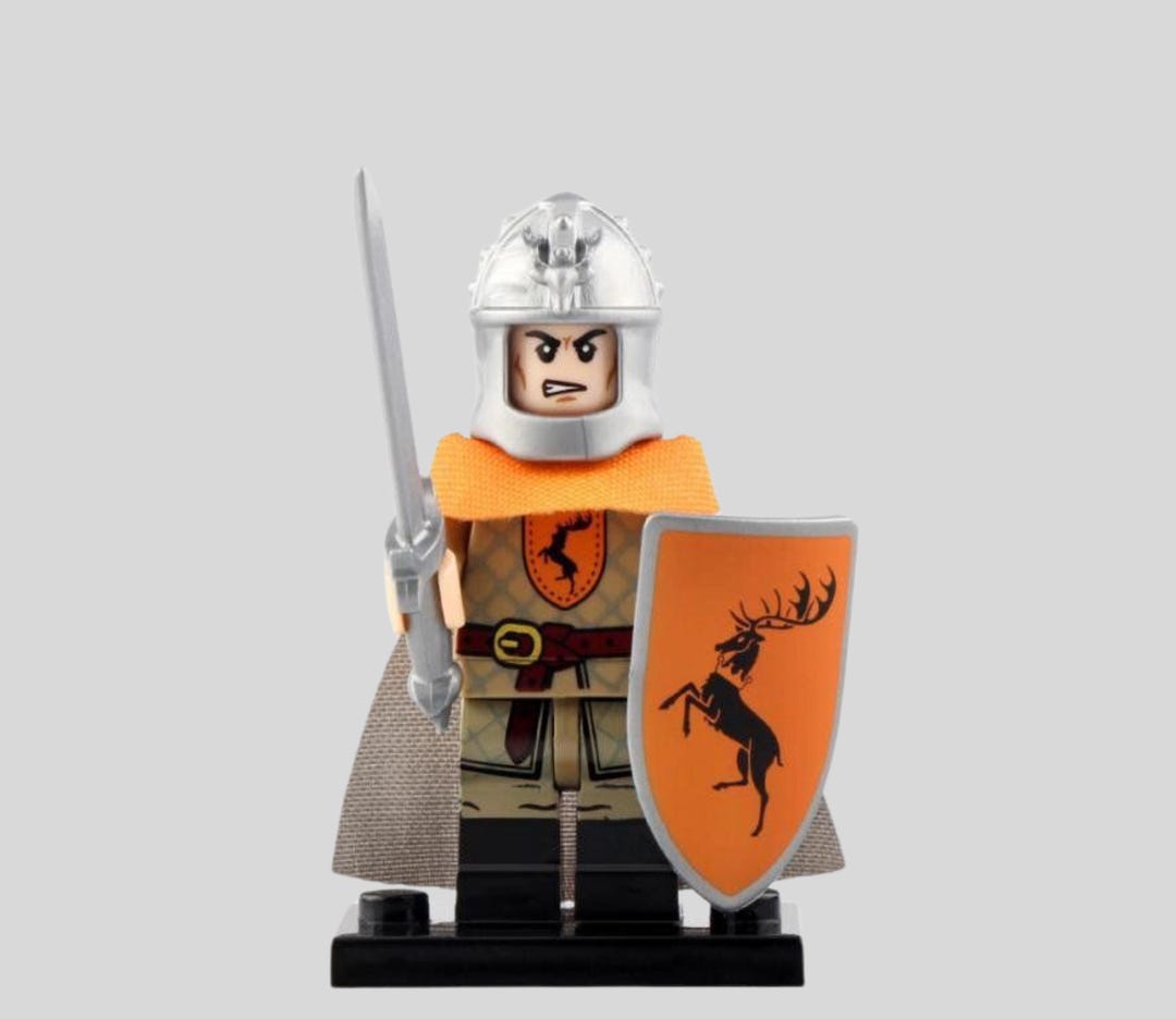 Got House Baratheon Soldiers Building Blocks Army Builder, Medieval ...