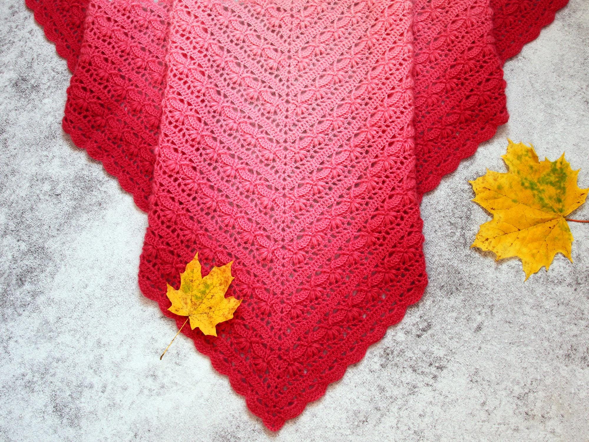 Crochet Shawl Pattern - Azalea Shawl - Crochet Wrap Pattern - Crochet ...