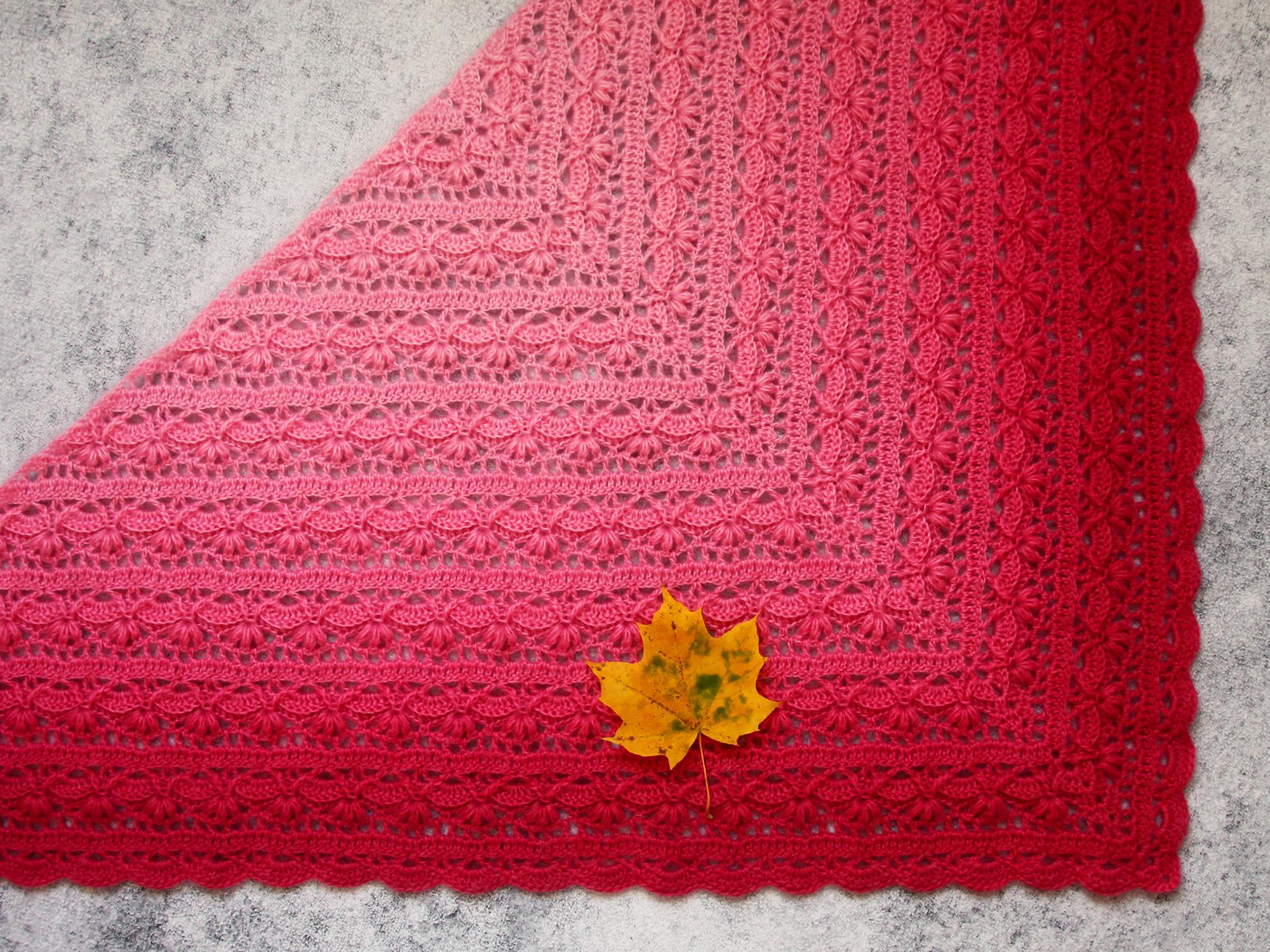 Crochet Shawl Pattern - Azalea Shawl - Crochet Wrap Pattern - Crochet ...