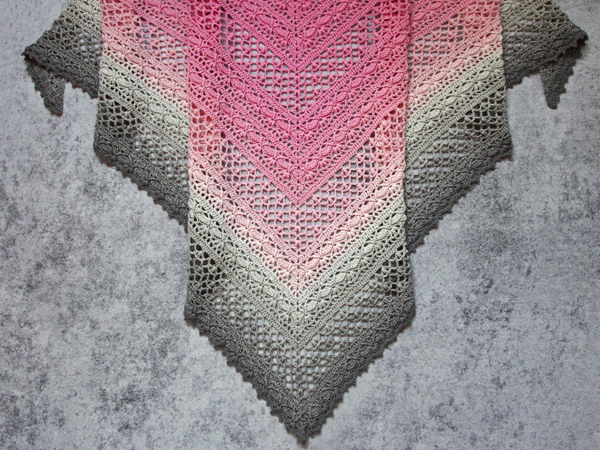 Crochet Shawl Pattern - Azalea Shawl - Crochet Wrap Pattern - Crochet ...