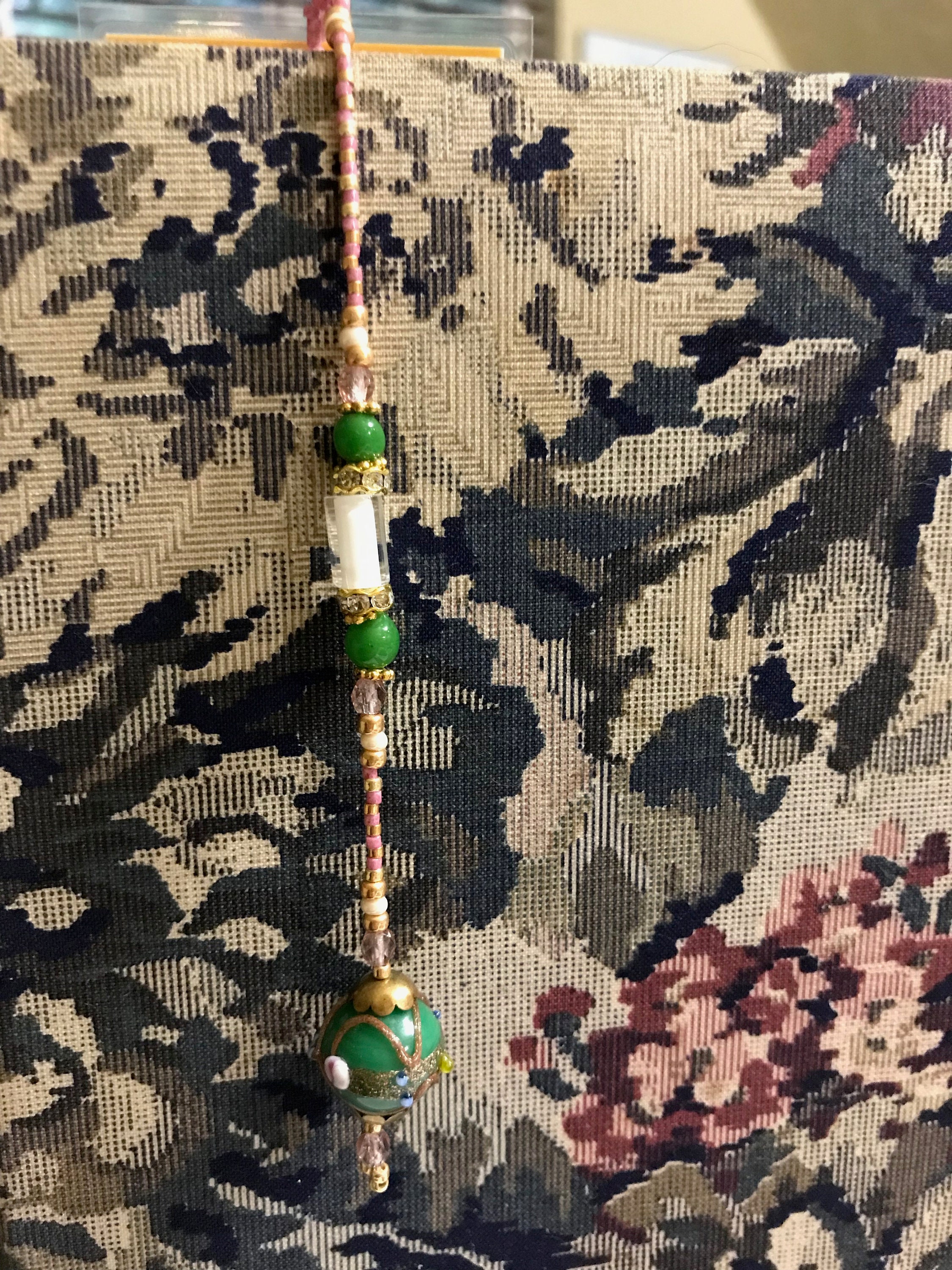 Egyptian Goddess Maat original Print Bookmark Beaded - Etsy