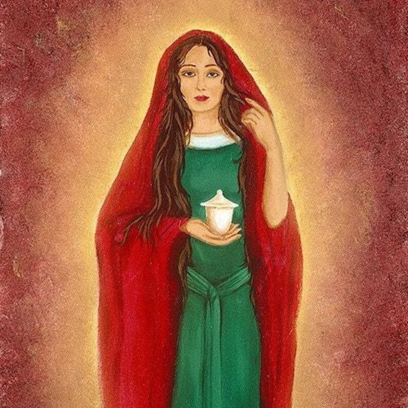 Mary Magdalene Art Print: Sacred Feminine Giclee, Limited Edition - Etsy