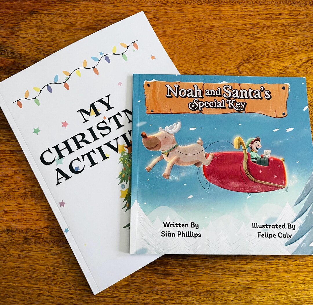 Book Bundle Noah and Santa's Special Key Picture Book and My Christmas ...