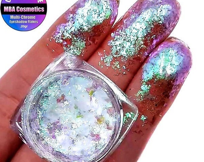 Opal Aurora Flakes, Opal Flake, Holographic Flakes, Fairy Iridescent ...