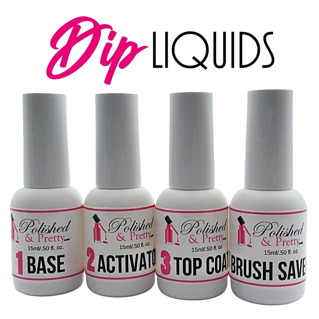 Dip Liquid Set-acrylic Dip Powder, Nail Dip, Dip Nail, Dip Powders, Dip ...