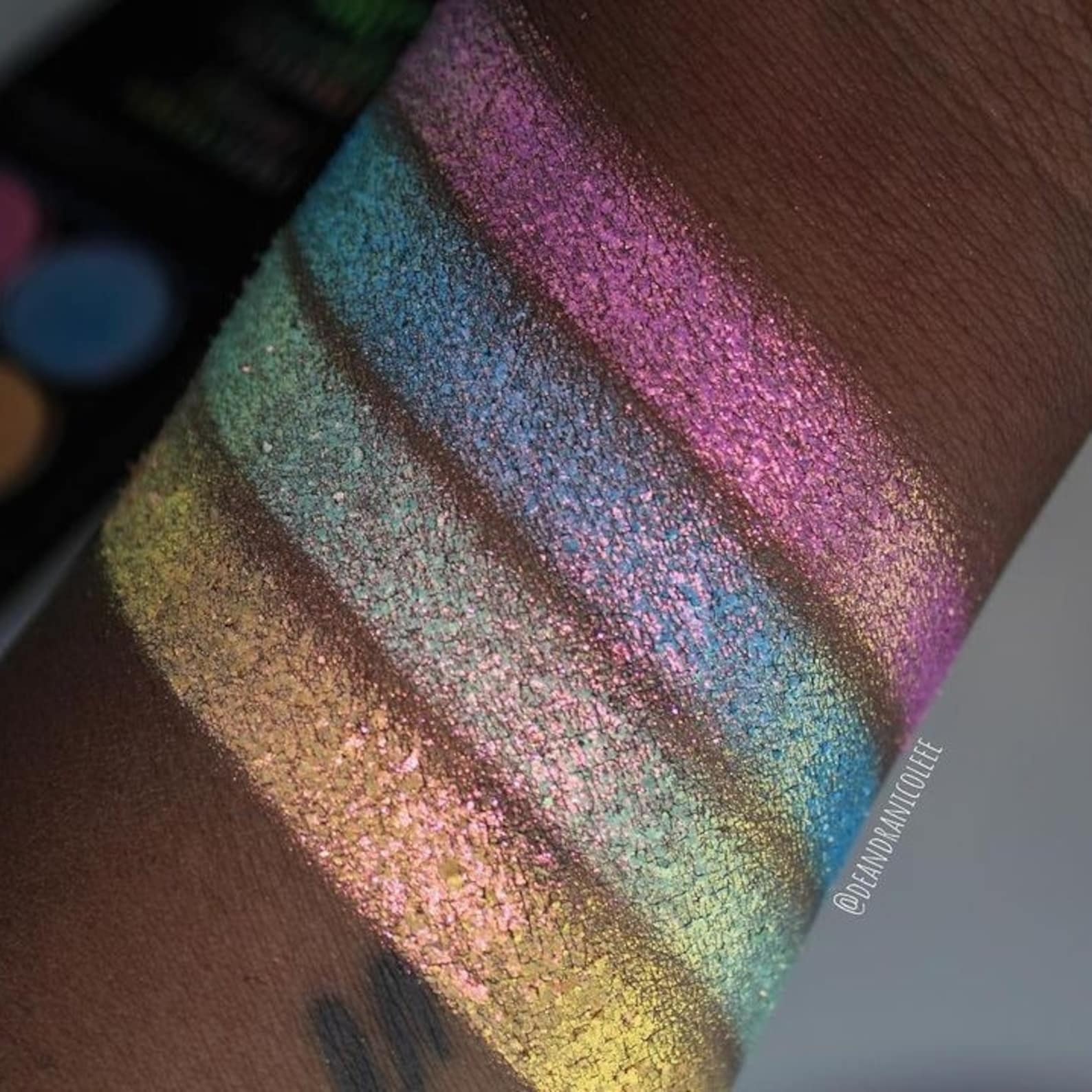 Celestial Rainbow Multichrome Shadow Collection, Iridescent Pressed ...