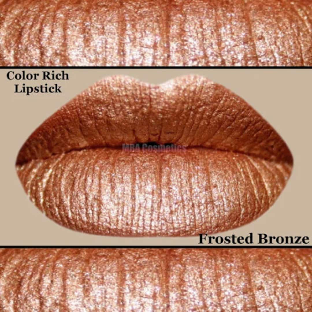 Frosted Bronze Color Rich Lipstick - Etsy