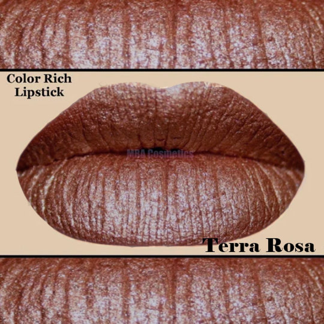 Terra Rosa Color Rich Lipstick - Etsy