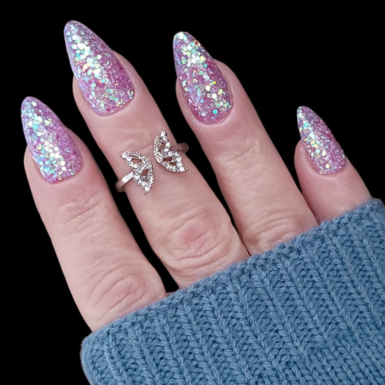 Mermaid Scales-acrylic Dip Powder Nail Dip Dip Nail Dip - Etsy