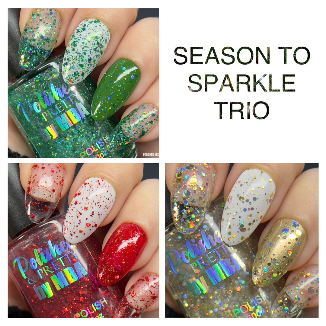The Season to Sparkle-polish Collection - Etsy