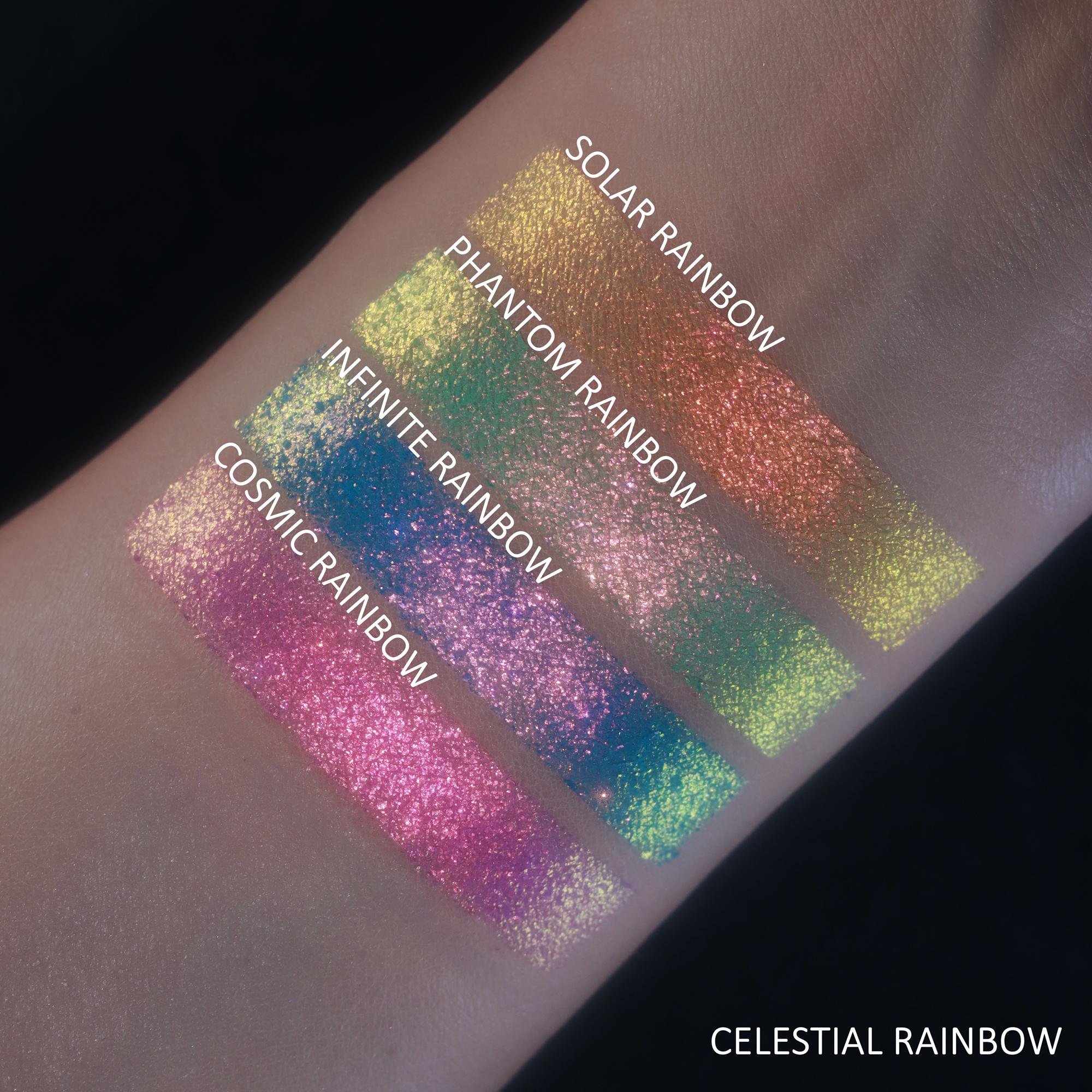 Celestial Rainbow Multichrome Shadow Collection, Iridescent Pressed ...
