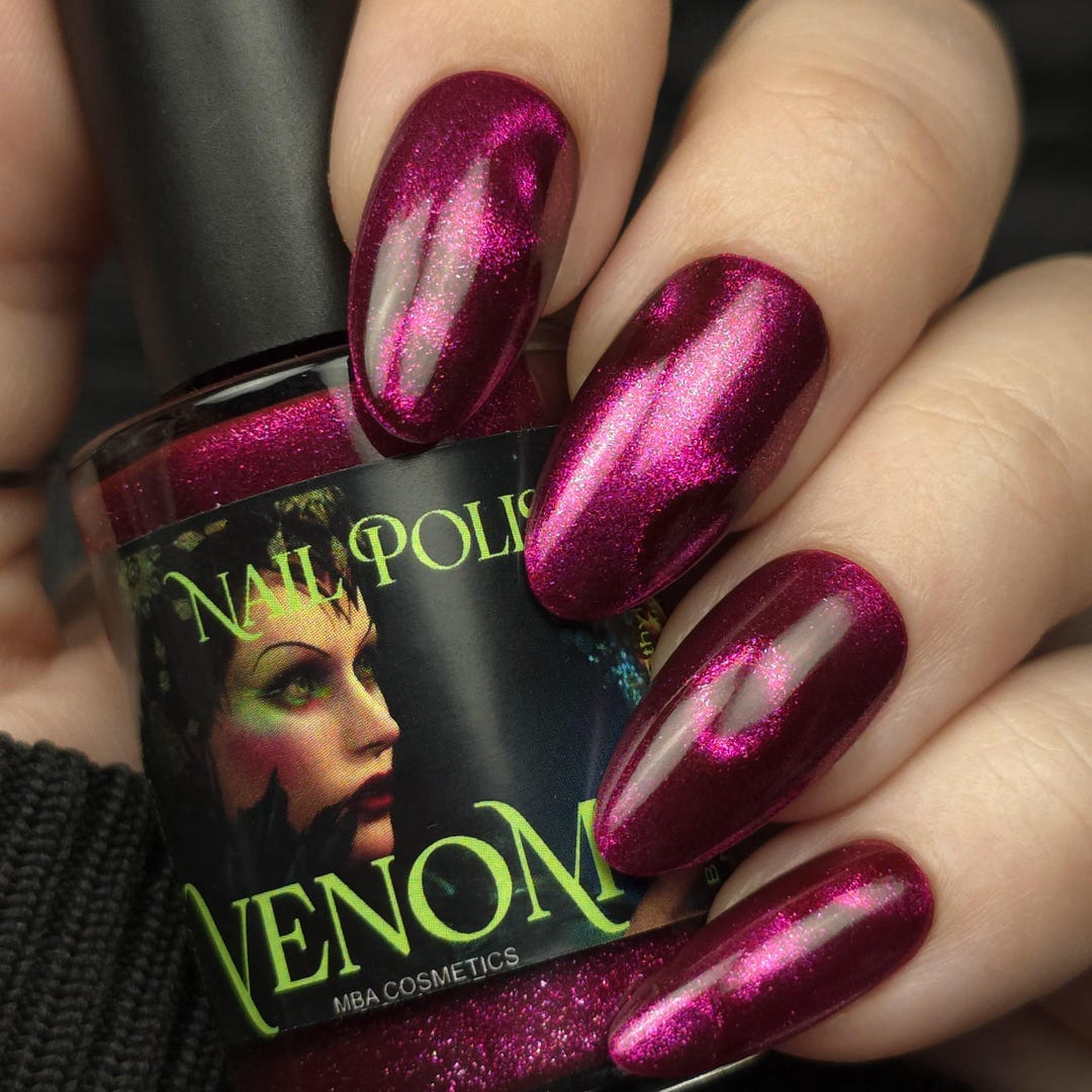 Vengeful-cat Eye Nail Polish - Etsy