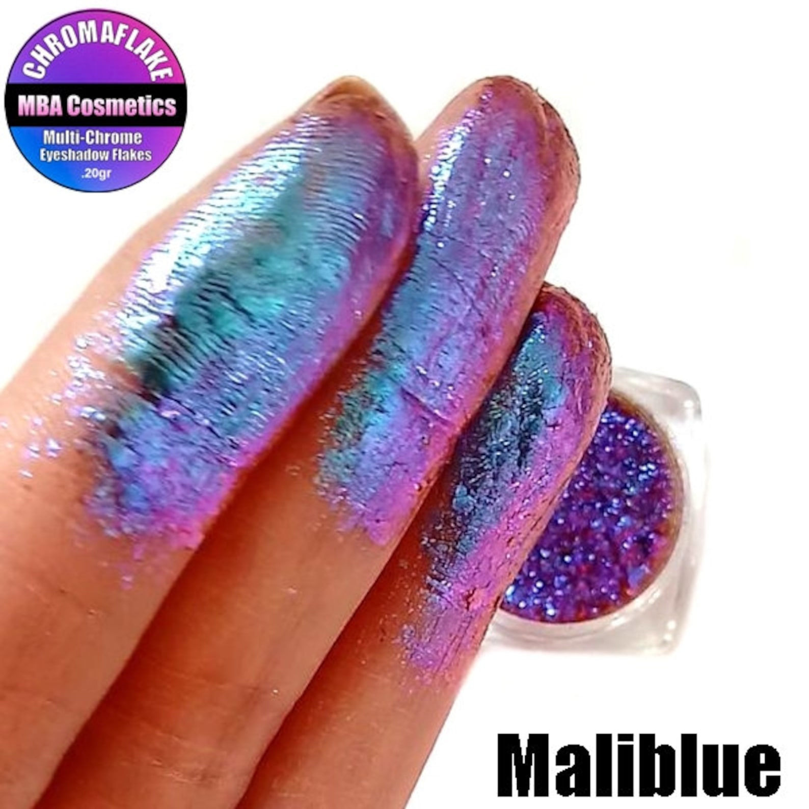 Maliblue-chromaflake Multichrome Flake Eyeshadow Flakes | Etsy