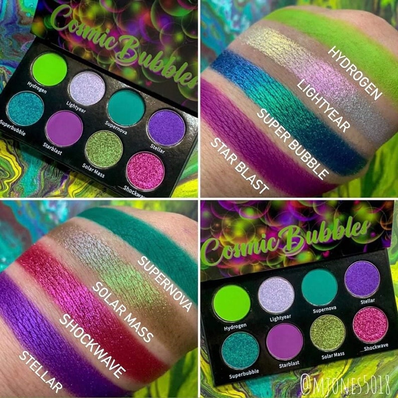 Cosmic Bubbles Eyeshadow Palette - Etsy
