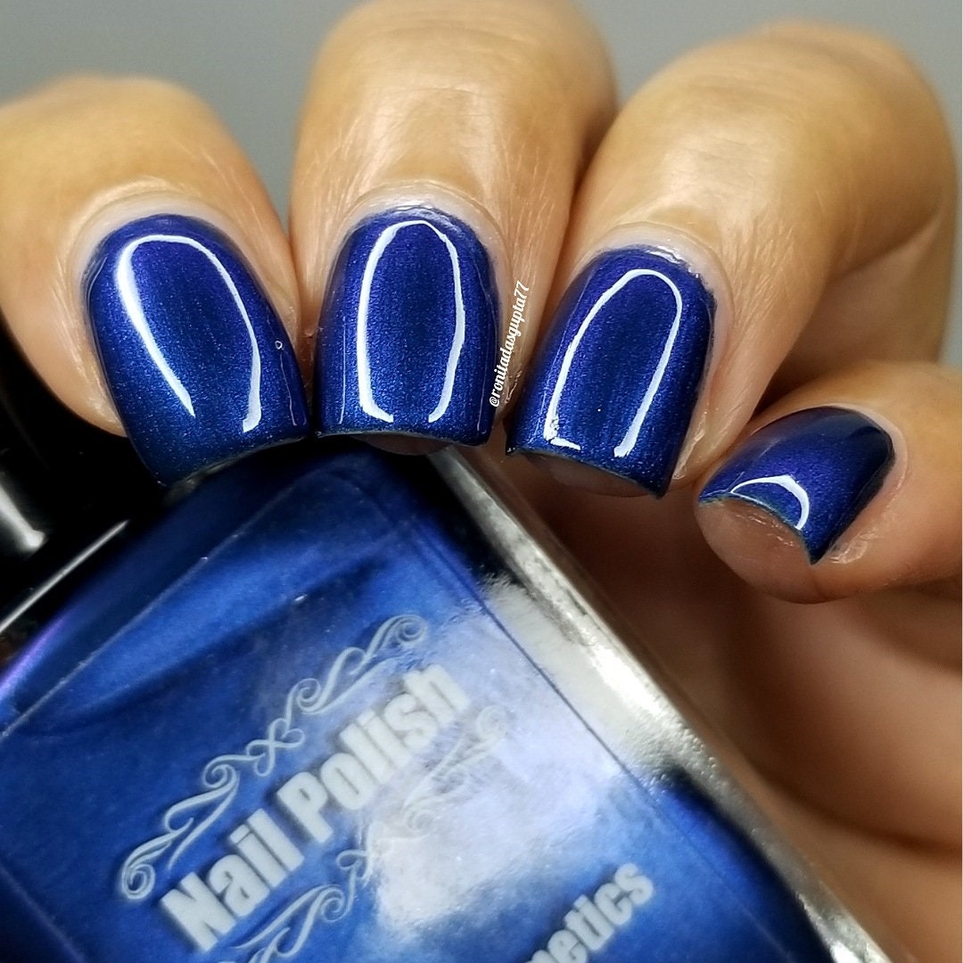 Royal Sapphire-nail Polish Large 15ml - Etsy