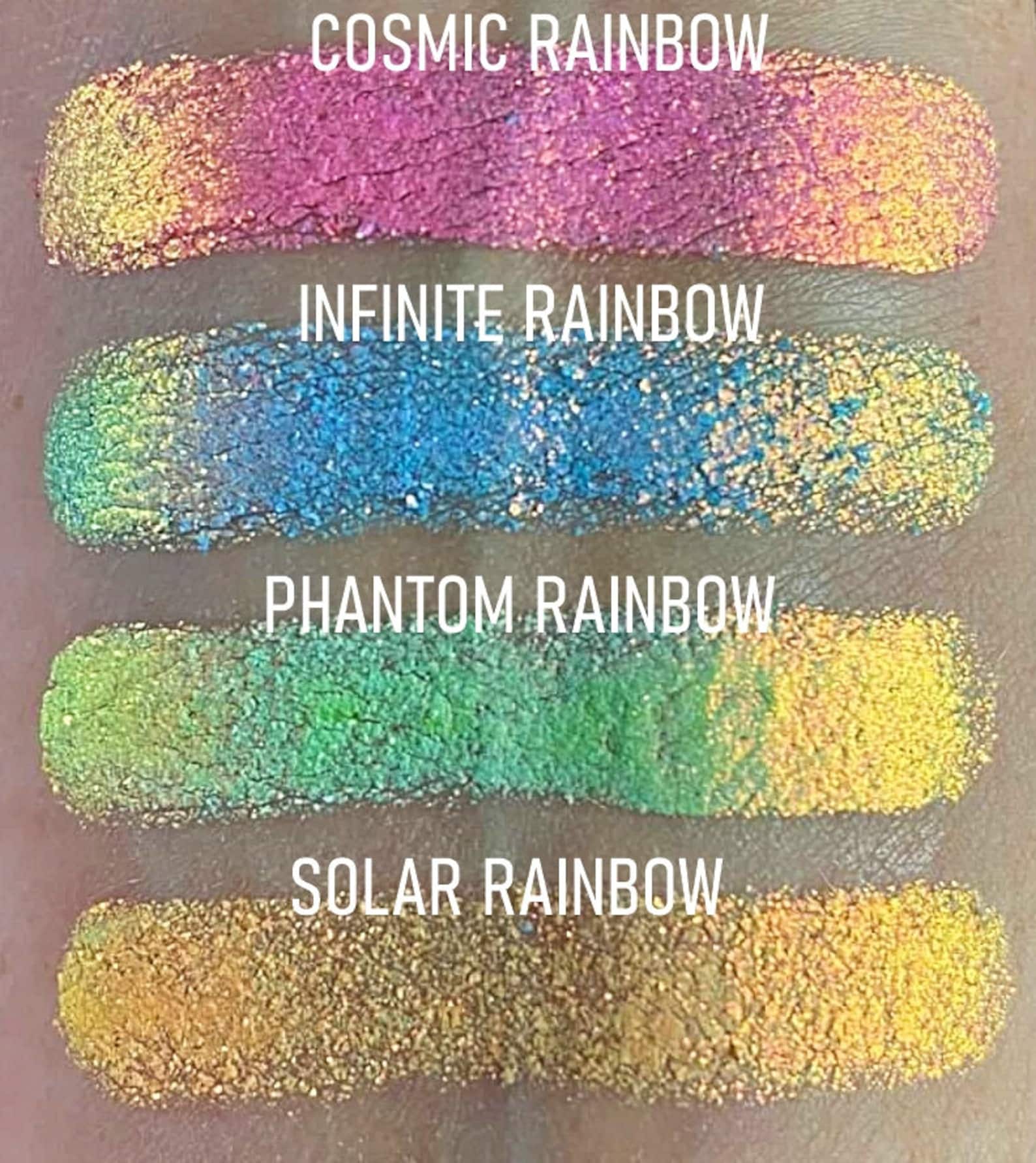 Celestial Rainbow Multichrome Shadow Collection, Iridescent Pressed ...