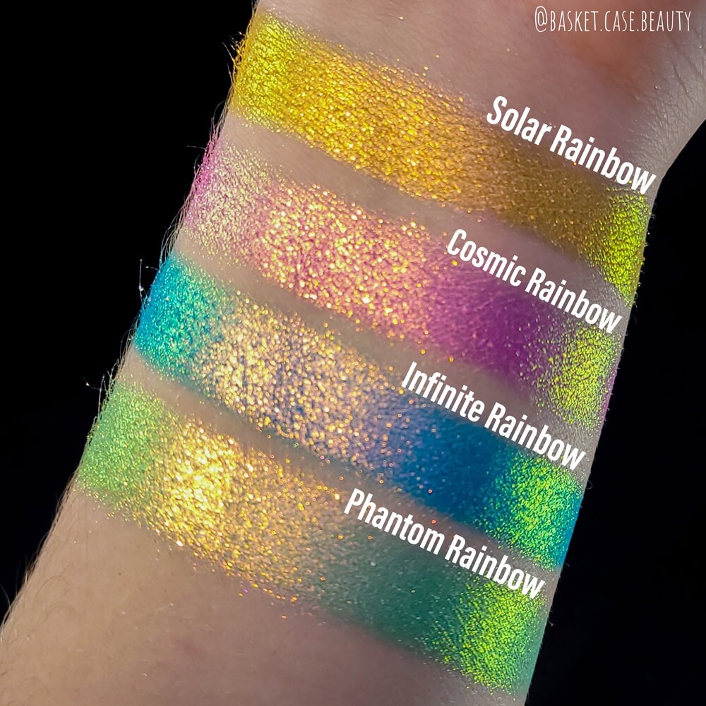 Celestial Rainbow Multichrome Shadow Collection, Iridescent Pressed ...
