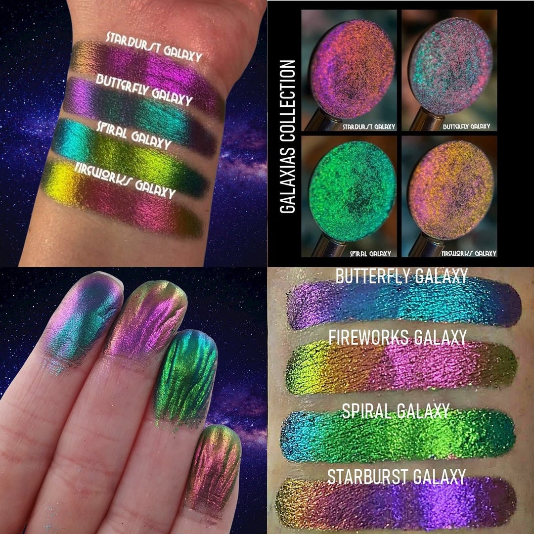 Galaxias Collection-multichrome Eyeshadows - Etsy