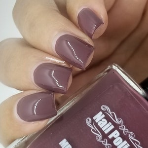 Mocha Rose-nail Polish Large 15ml - Etsy