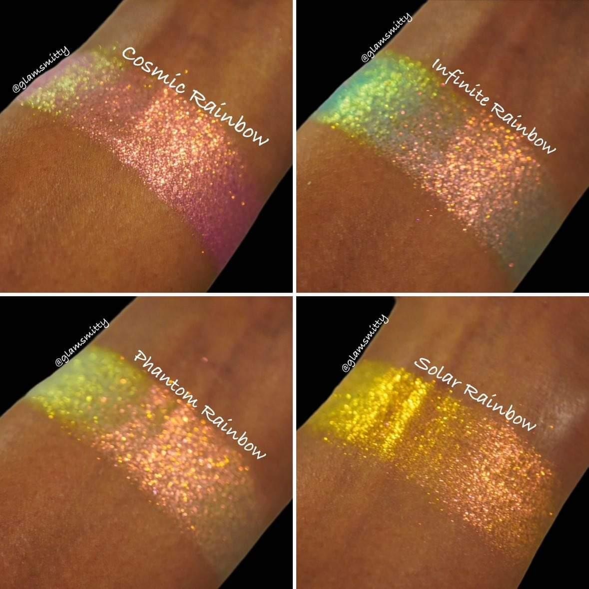 Celestial Rainbow Multichrome Shadow Collection, Iridescent Pressed ...