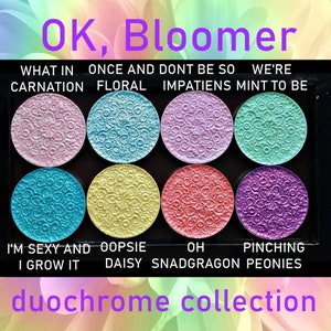 OK, Bloomer Collection-duochrome Eyeshadows - Etsy