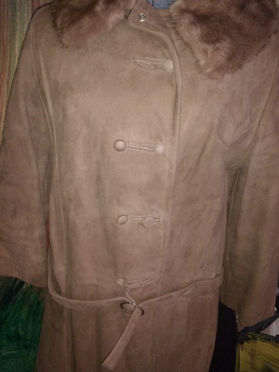 1960s. Highlander, Suede Coat, Mink Coat - Gem