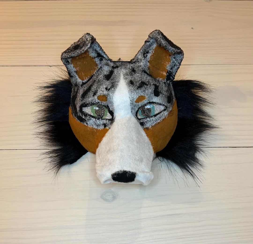 Custom Dog Therian Mask / Animal Masks for Therians / Custom Dog Mask ...