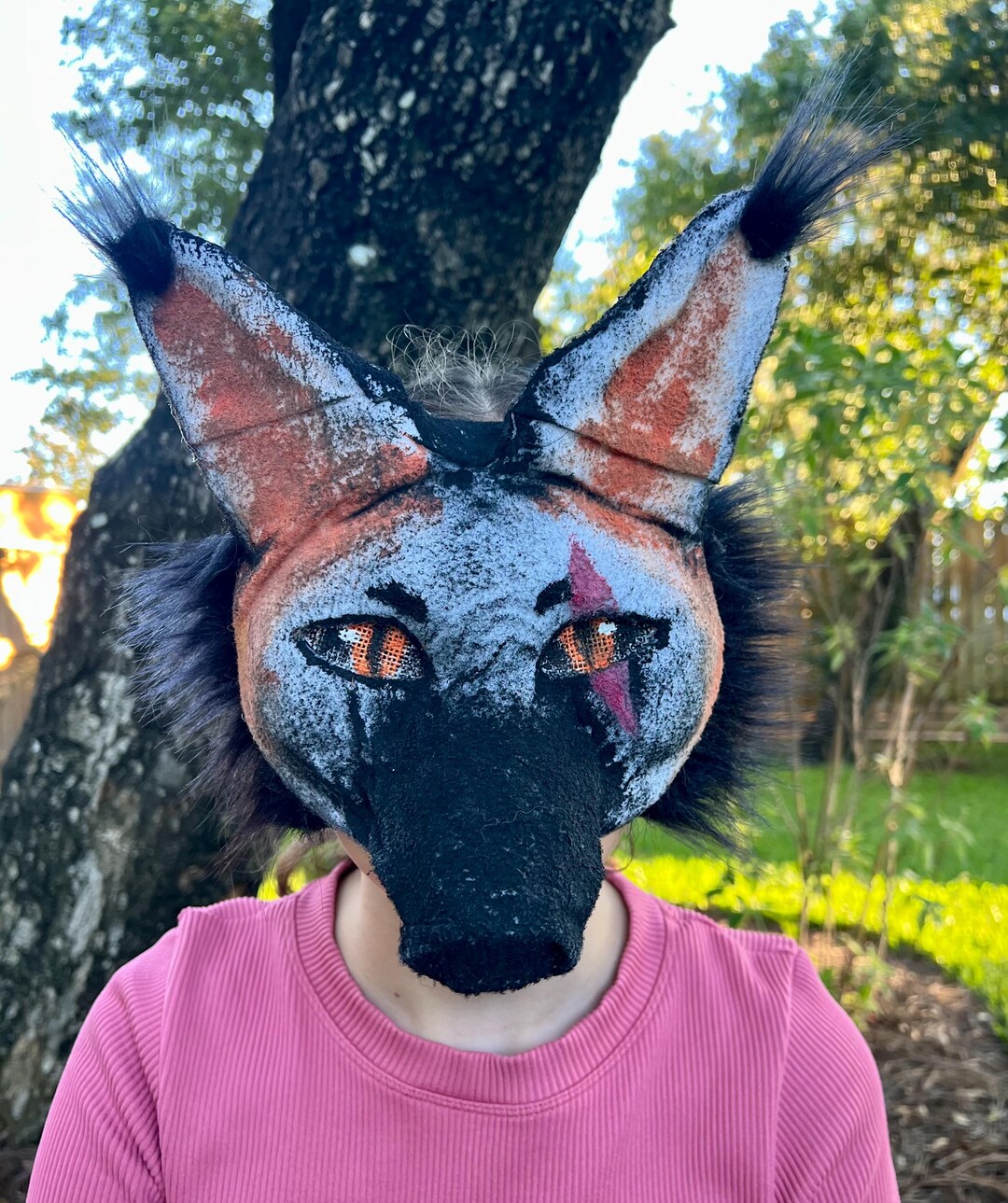 Custom Fox Therian Mask / Cross Fox Mask/ Custom Animal Masks - Etsy