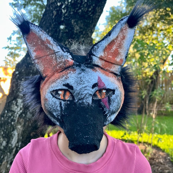 Cross Fox Therian Mask - Etsy