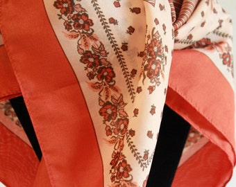 Japanese silk scarf | Etsy