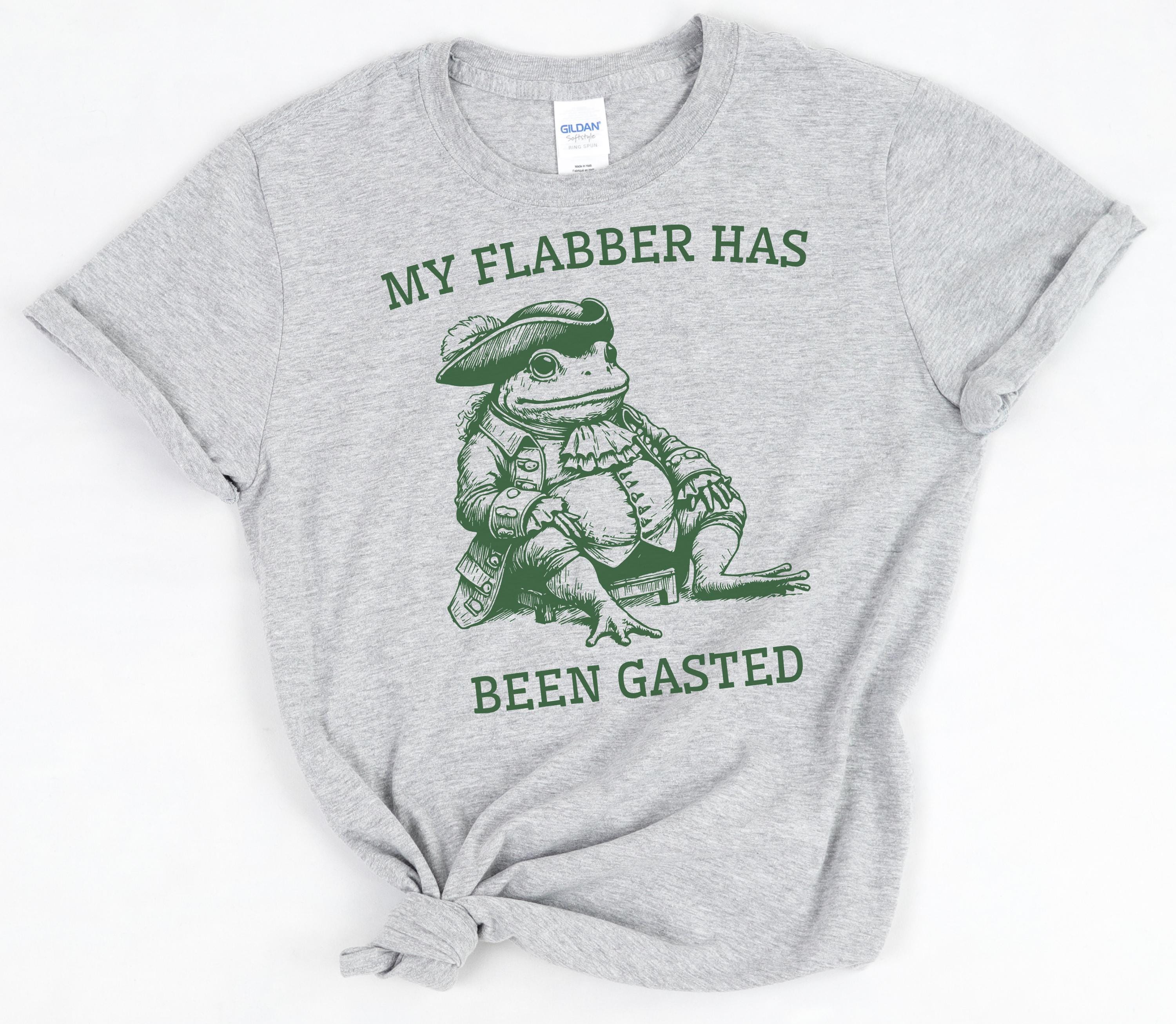 Funny Trending Vintage Frog SVG, Rog SVG, My Flabber Has Been Gasted ...