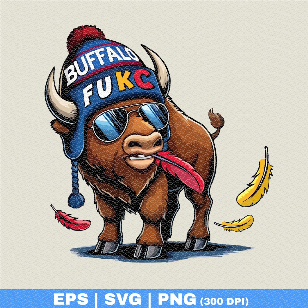 Buffalo Mafia PNG: Conference Game SVG, Josh Allen Fan Art (digital ...