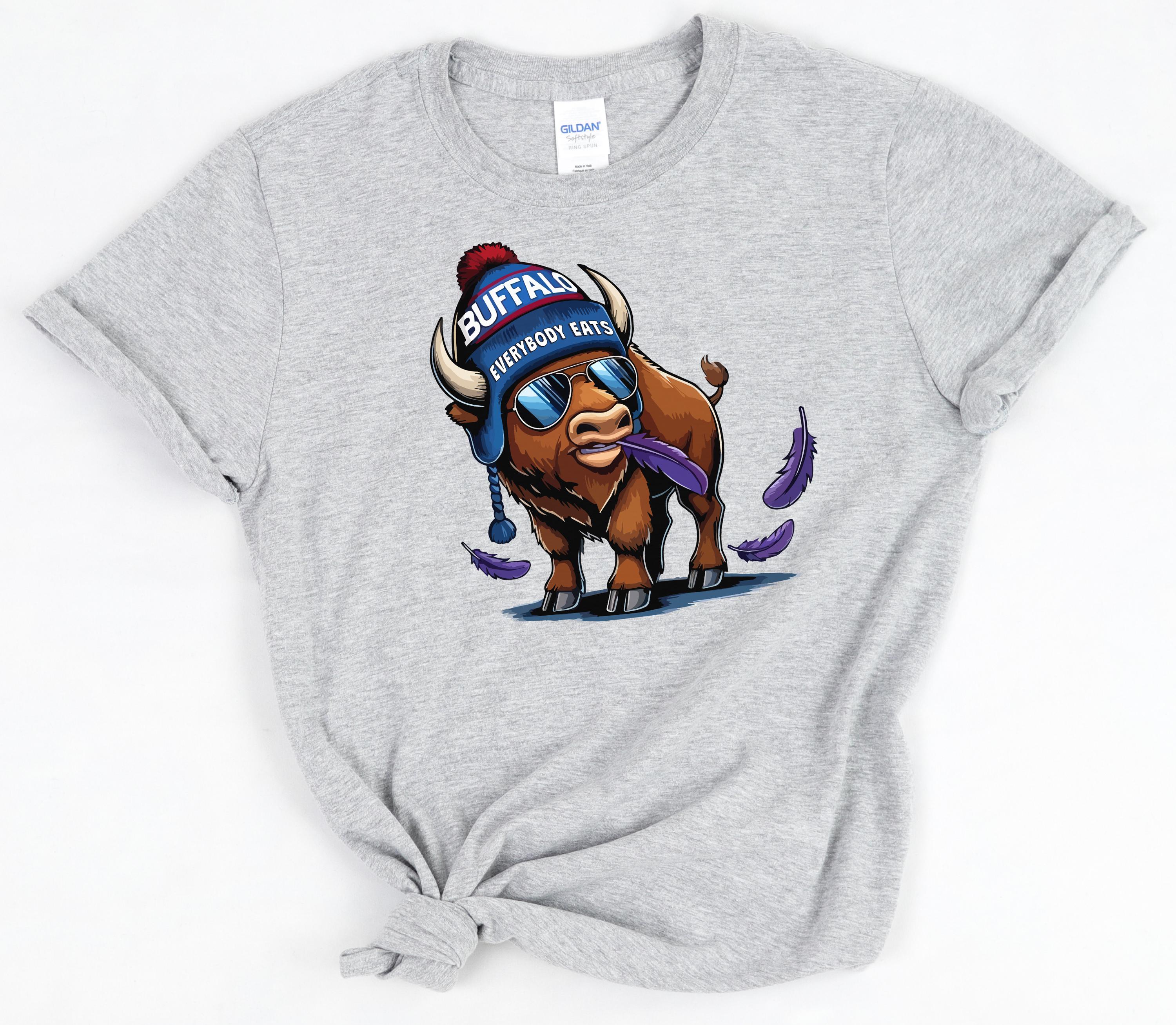 Buffalo Football Bison Eating Raven | Mafia Fan | Josh Fan | Trending ...