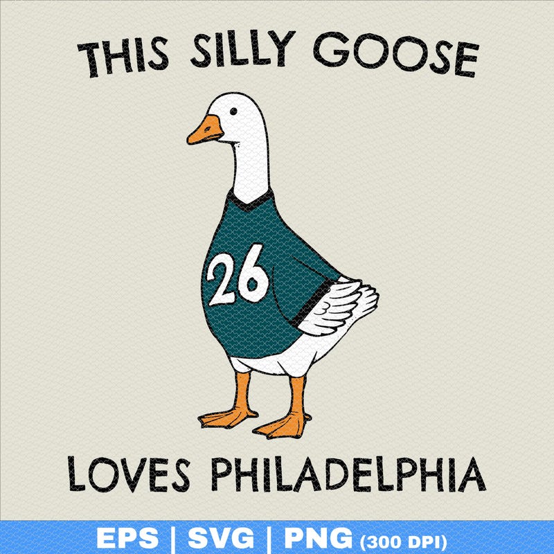 Goose Football Png - Etsy