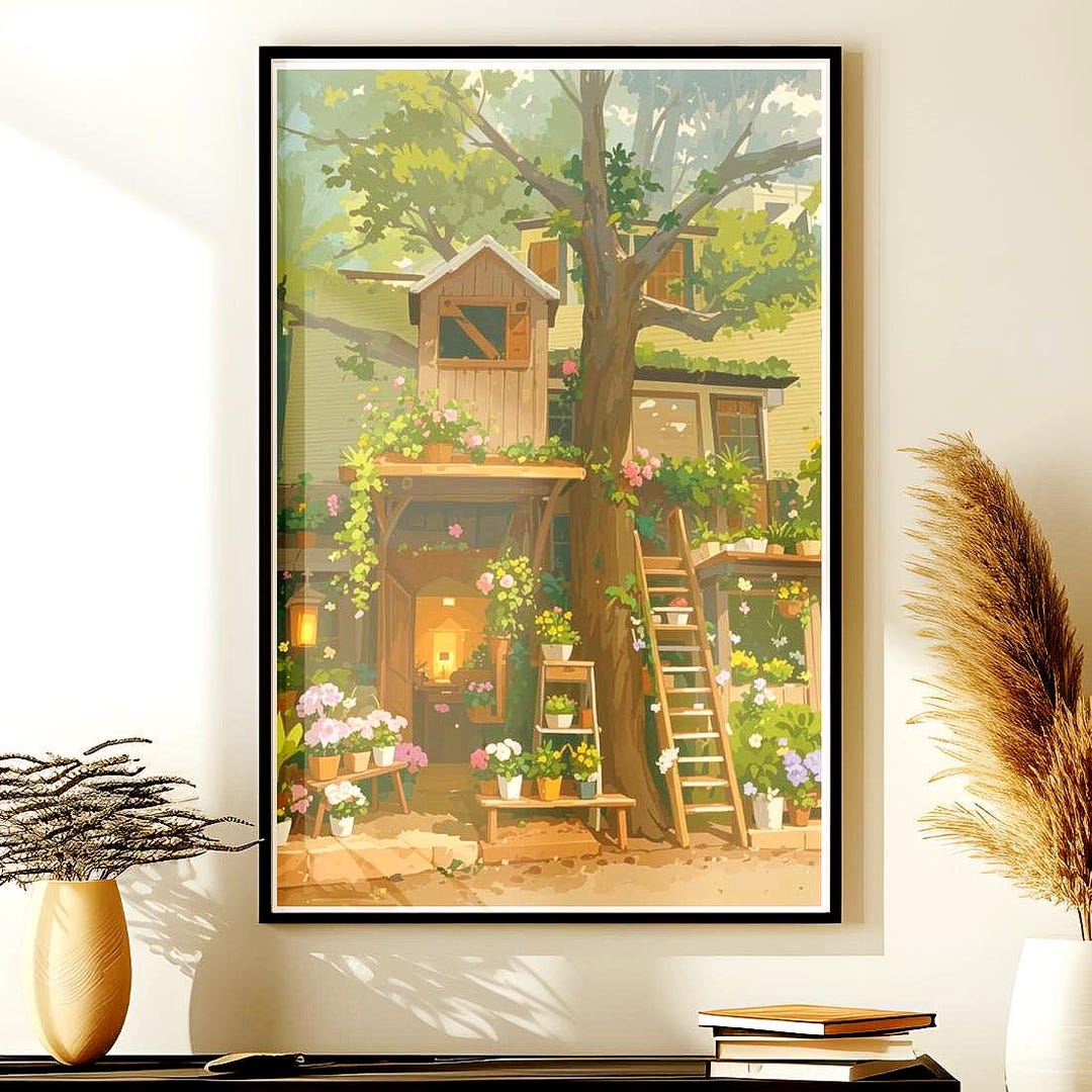 Japanese Cafe Wall Art, Retro Coffee Shop Poster, Vintage Print ...