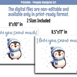 Preschool Winter Handprint Craft, Printable Preschool Activity, Baby ...