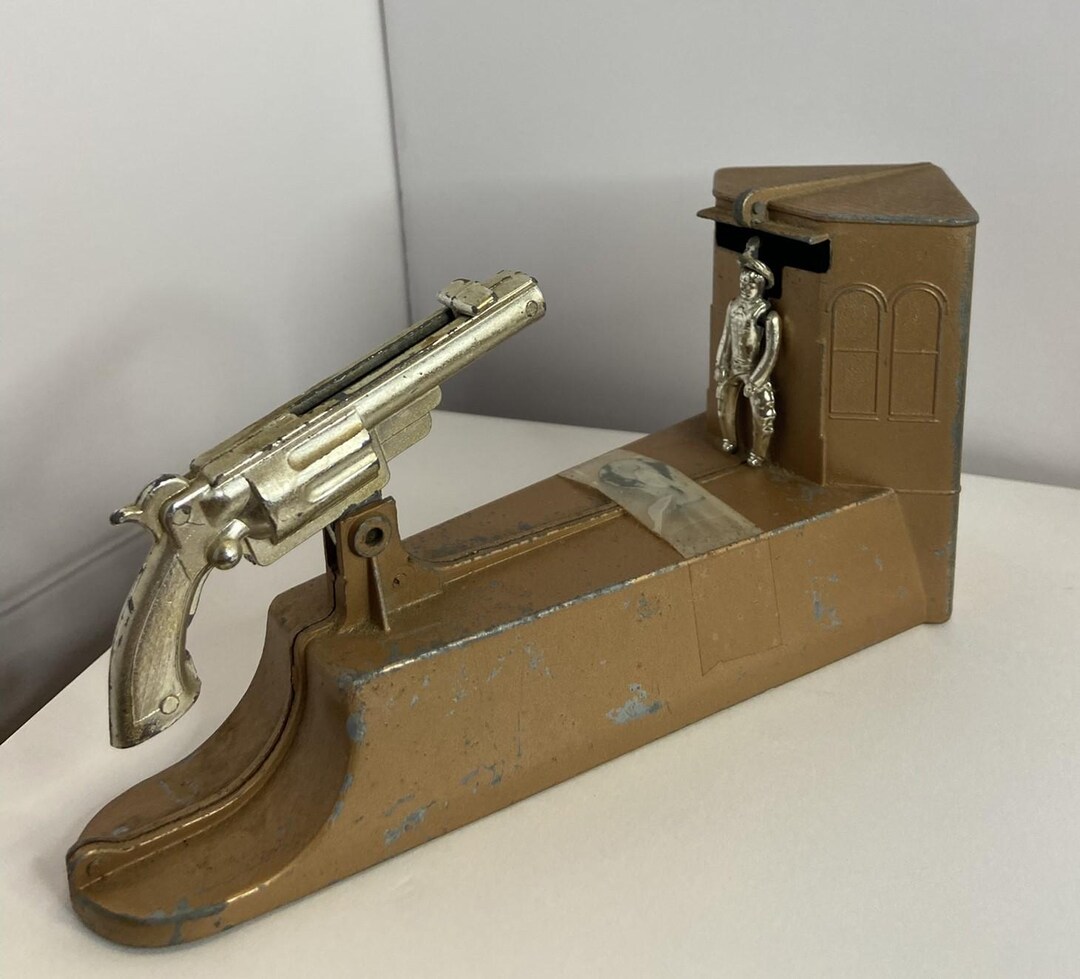Wild West Mechanical Bank 1950s Vintage - Etsy
