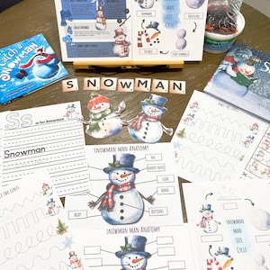Snowman Unit - Etsy