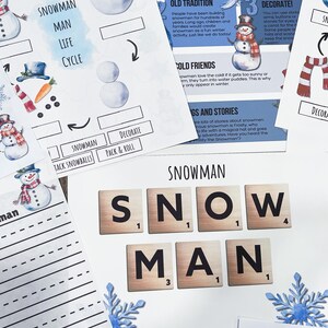 Snowman Unit - Etsy