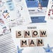 Snowman Unit - Etsy