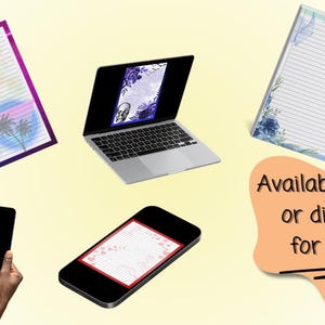 20 Custom Digital Journal Pages - Etsy