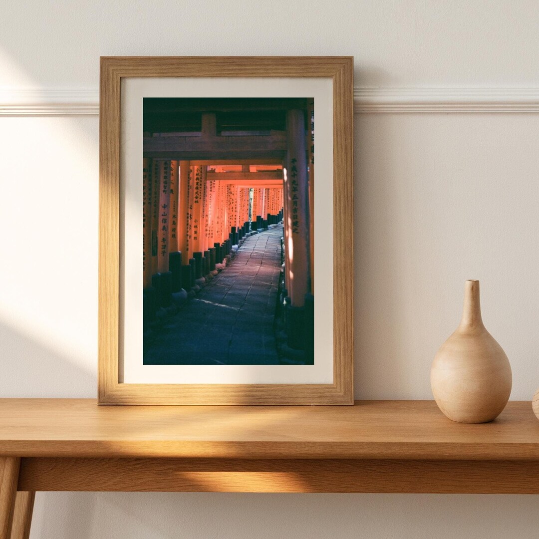 Dusk at Fushimi Inari - Digital Photo Download - Etsy
